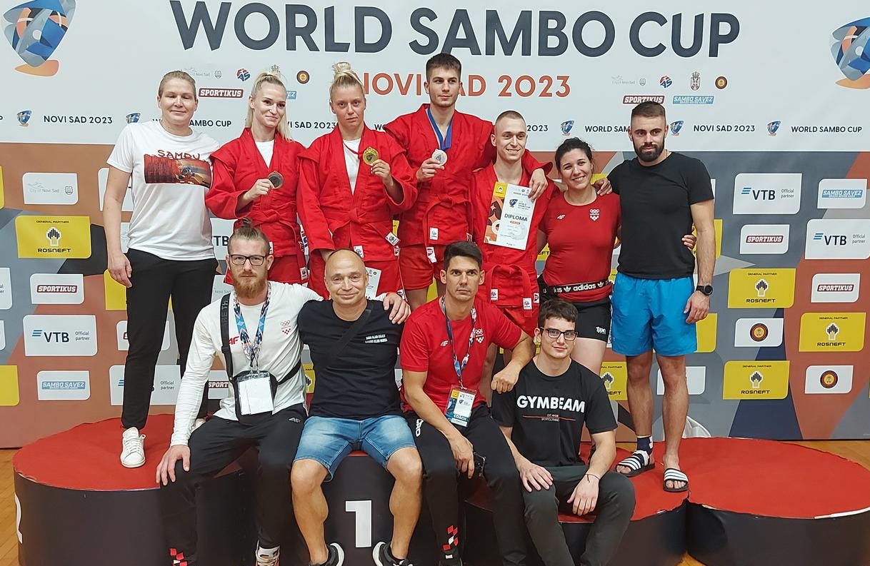 Na Svjetskom kupu u Sambu zlato osvojile Ivana Mandarić i Lea Gobec ...